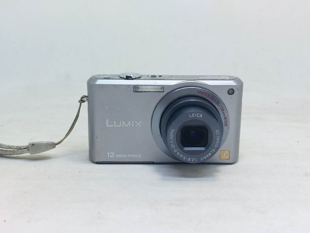 Panasonic Lumix FX100 ccd sensor with 3.6x Wide Angle MEGA Optical ...