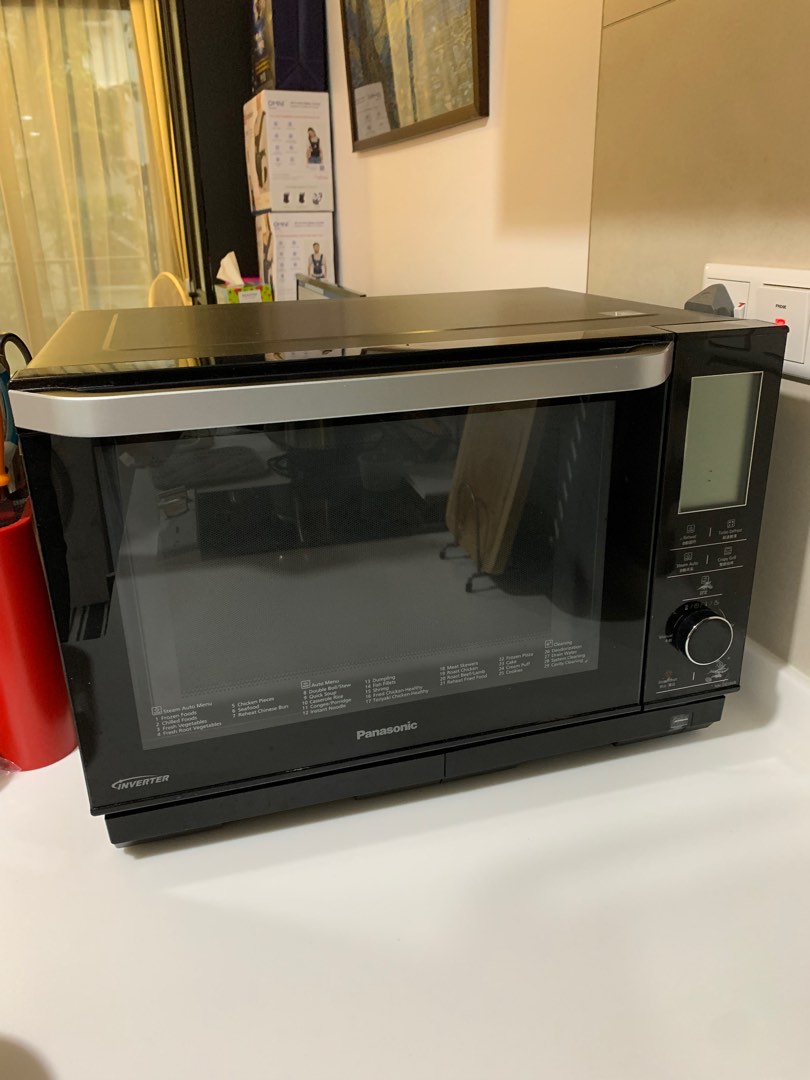 Panasonic Steam Combination Microwave Oven 27L NN-DS596B, TV & Home ...
