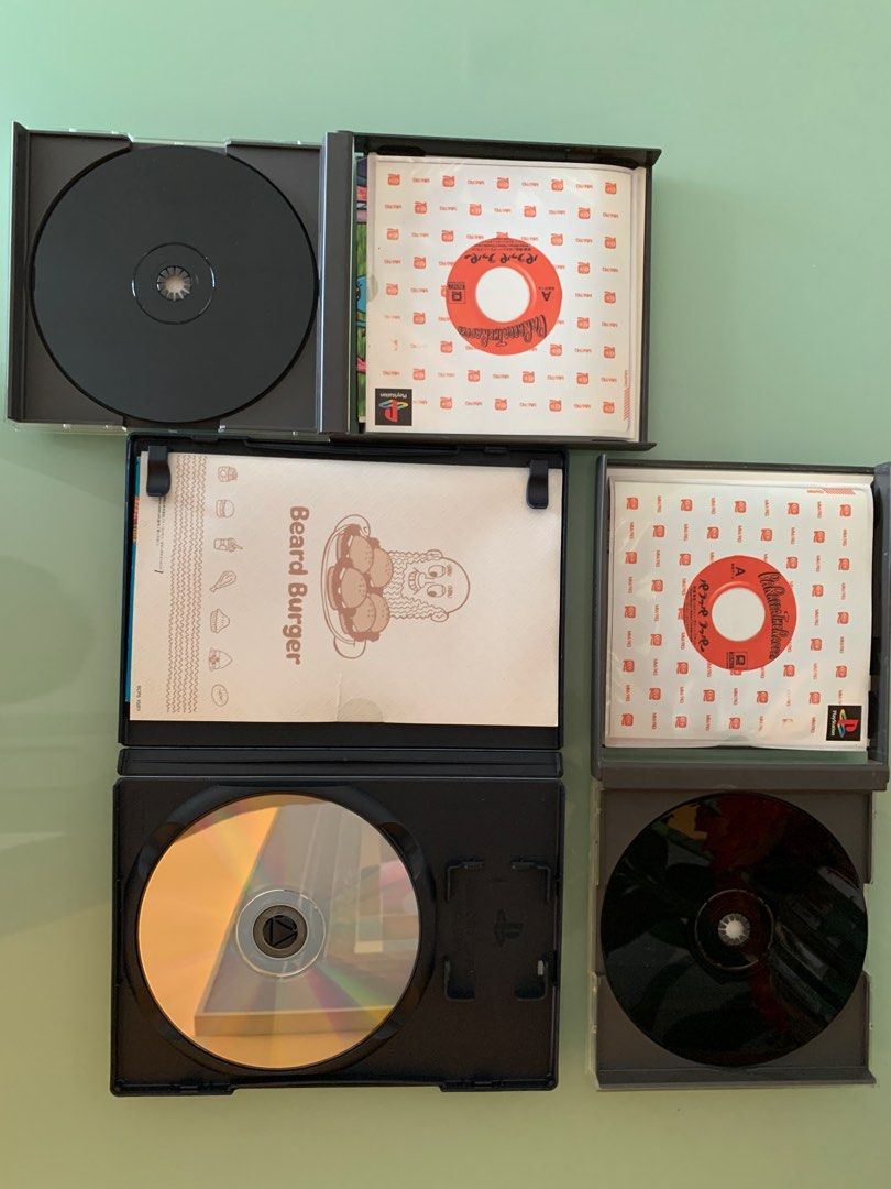 Rare Parappa the rapper games for PlayStation PS1 and PS2 game console ...