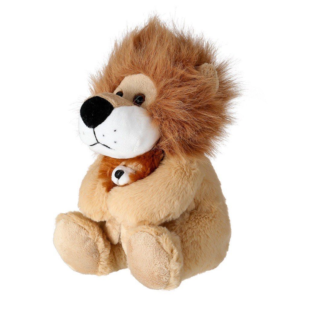 Parent Hugs Child Plush Toy by Miniso (Lion Tiger Monkey Elephant ...