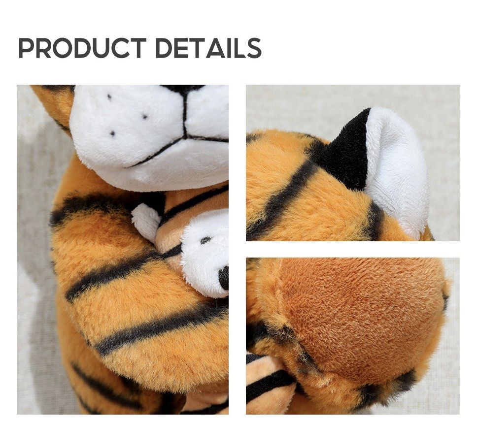 Parent Hugs Child Plush Toy by Miniso (Lion Tiger Monkey Elephant ...
