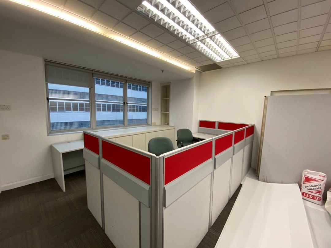 Partition office table, Furniture & Home Living, Furniture, Tables ...