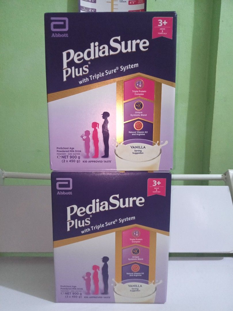 PEDIASURE PLUS Vanilla 1.8kg (900g x2), Babies & Kids, Nursing ...