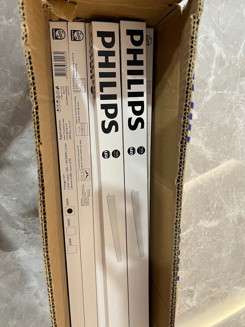 Philip T5 Led Tube 13w 3000k Warm light 4feet 1.2m, TV & Home ...