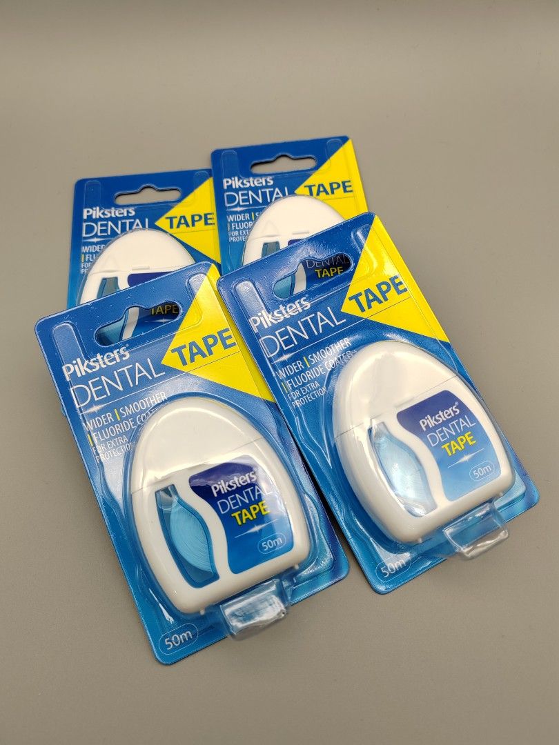 Pikster Dental Tape Floss (50m) RM10 each (NP:RM 12.50), Beauty ...