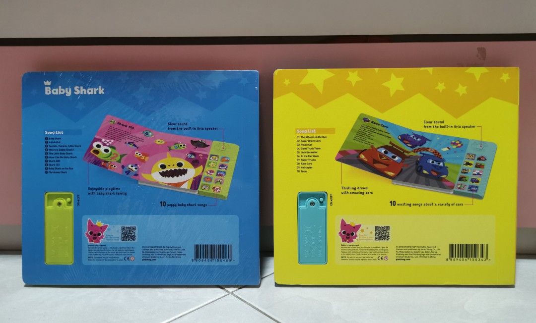Pinkfong Sound Book, Hobbies & Toys, Books & Magazines, Children's ...
