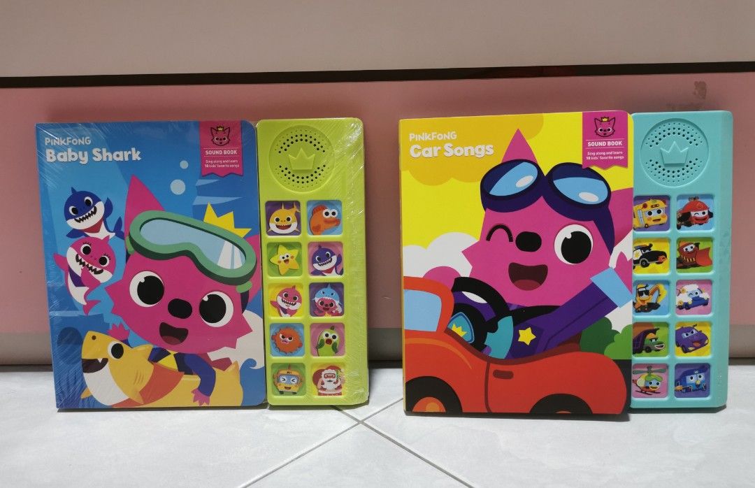 Pinkfong Sound Book, Hobbies & Toys, Books & Magazines, Children's ...
