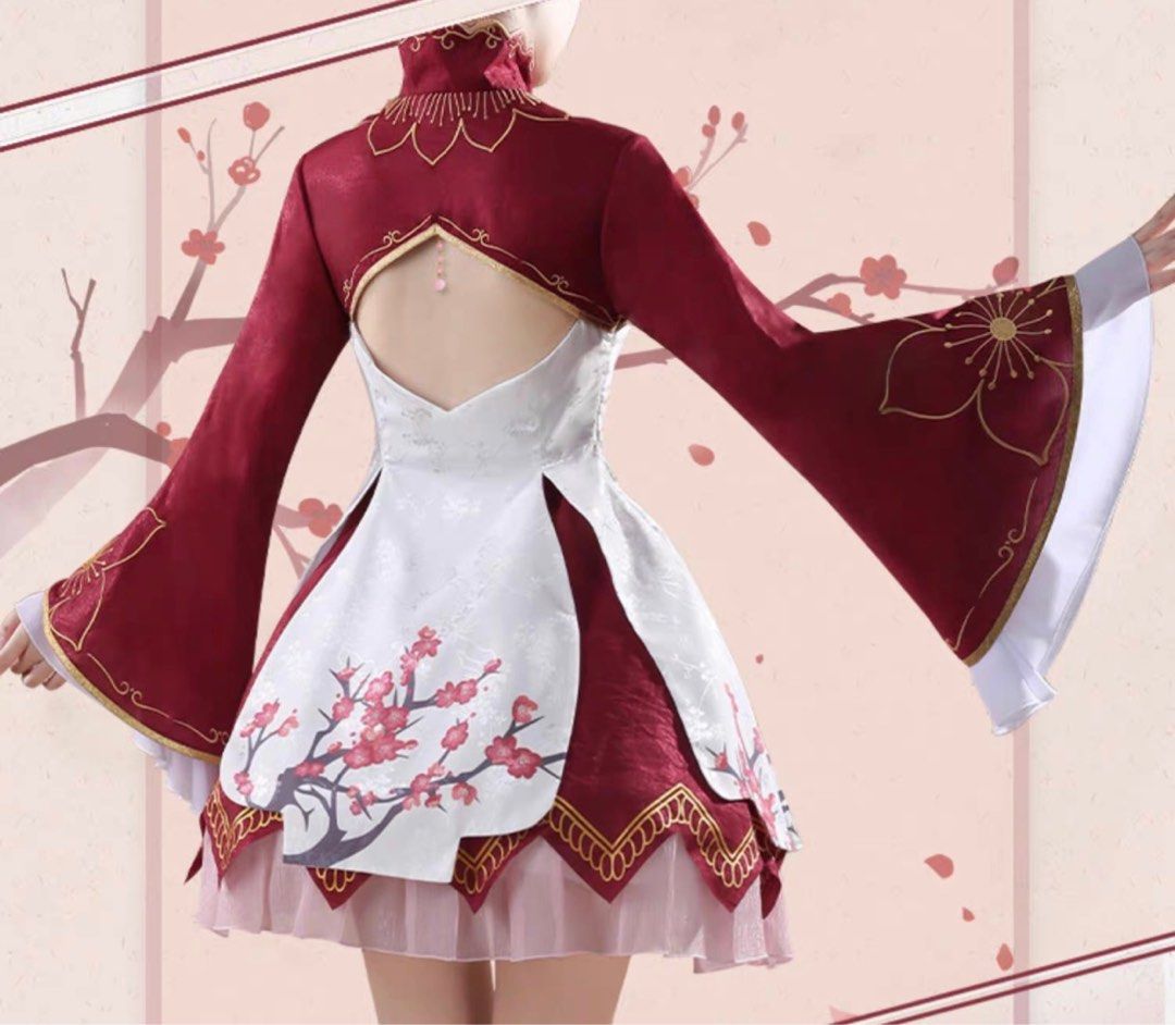 [PO] Re-zero Rem Ram qipao version cosplay, Hobbies & Toys, Memorabilia ...