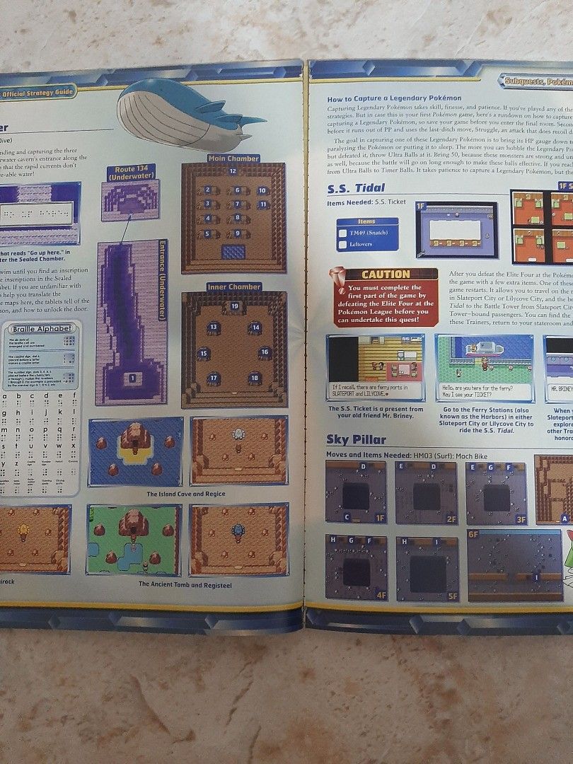 Pokemon Strategy Guidebook Platinum Mystery Dungeon Sapphire & Ruby ...