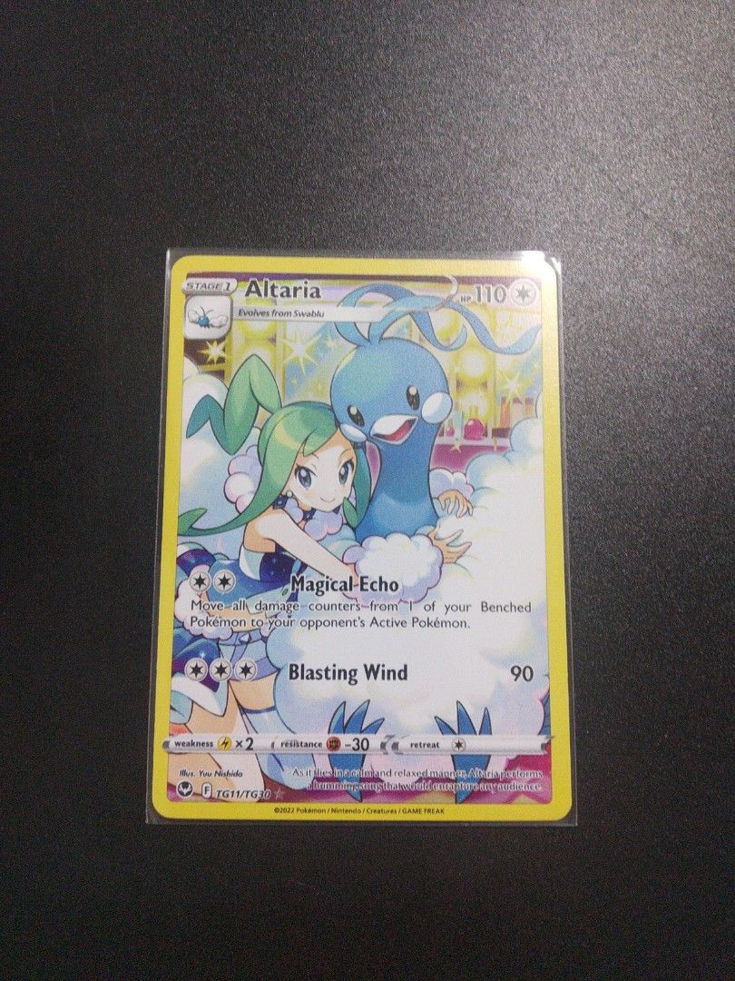 Pokemon TCG Altaria Holo Rare - SS12 Silver Tempest Trainer Gallery ...