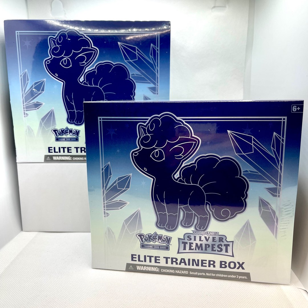 Pokemon TCG Silver Tempest Elite Trainer Box (ETB), Hobbies & Toys ...