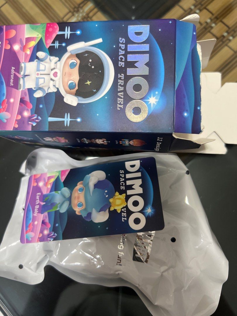Pop Mart Dimoo Space Travel Earth Baby, Hobbies & Toys, Toys & Games on ...