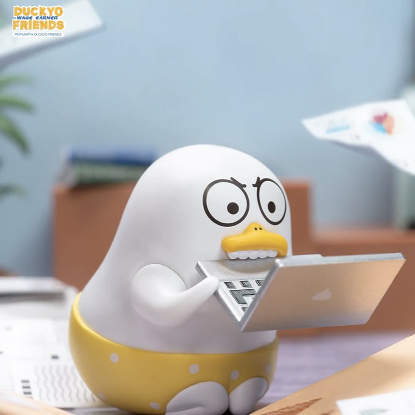 POPMART DUCKYO FRIENDS WAGE EARNER, Hobbies & Toys, Toys & Games on ...