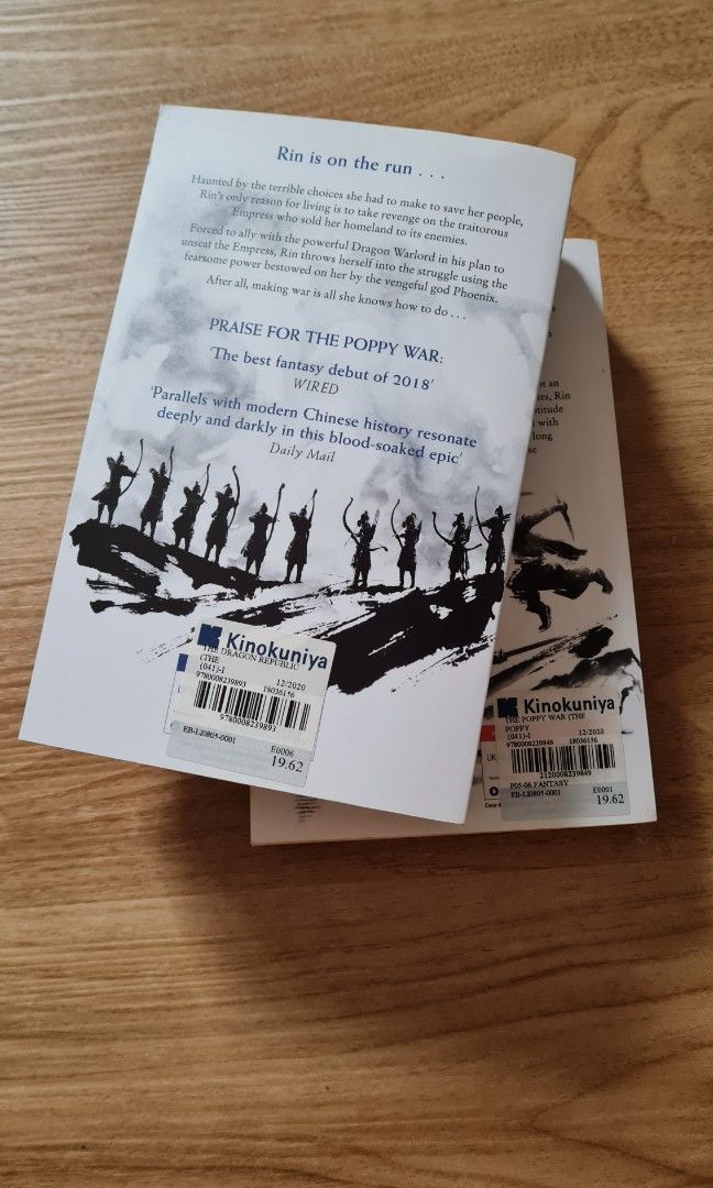 Poppy war dragon republic, Hobbies & Toys, Books & Magazines, Fiction ...