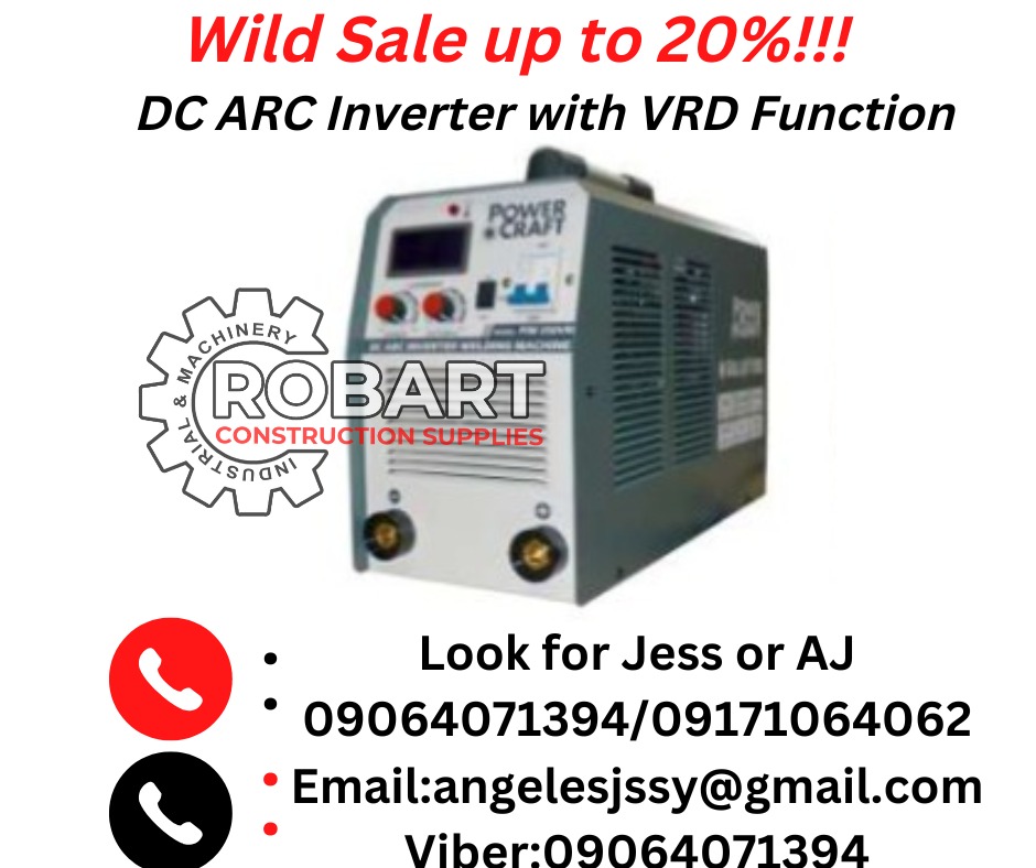 Powercraft DC ARC Inverter with VRD Function, Commercial & Industrial ...