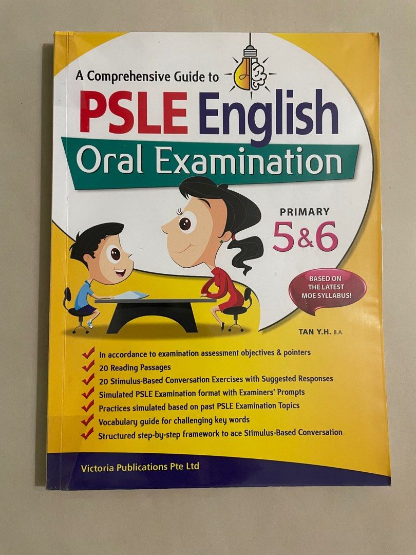 PSLE English oral book, Hobbies & Toys, Books & Magazines, Assessment ...
