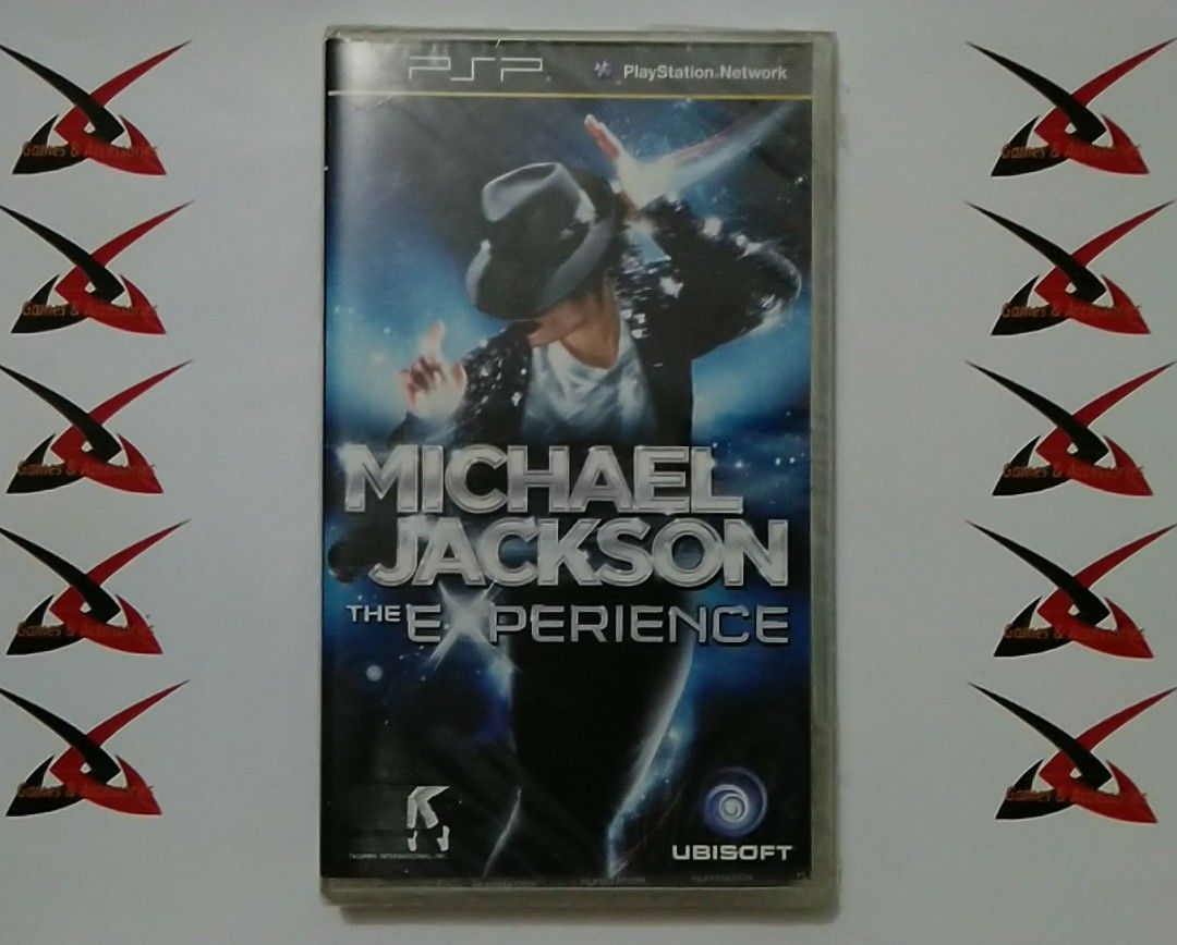 PSP PlayStation Portable UMD Game Michael Jackson The Experience ...