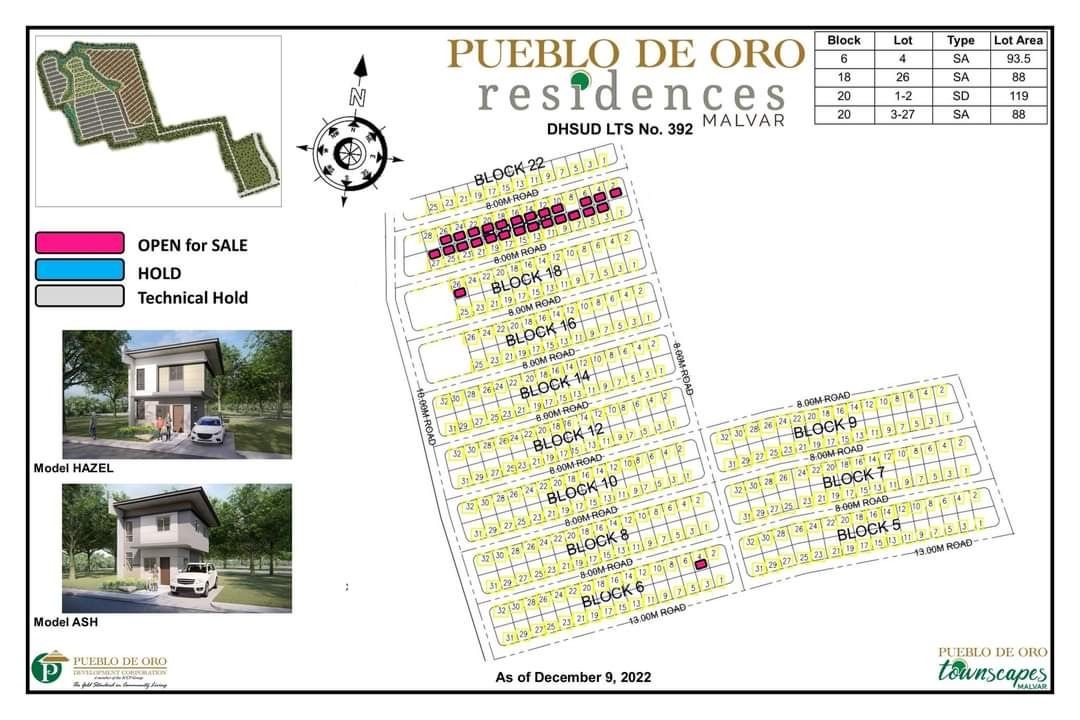 Pueblo De Oro Town Scapes | Pre-selling - Malvar Lipa Batangas ...