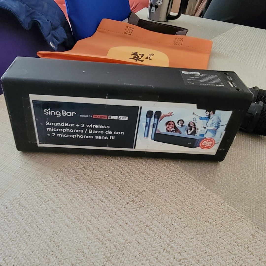 Pure acoustics sing bar, 音響器材, Soundbar、揚聲器、藍牙喇叭、耳擴 - Carousell