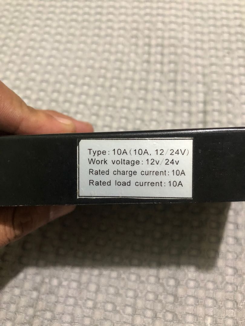 PWM type 10a solar charge controller, TV & Home Appliances, Other Home Appliances on Carousell