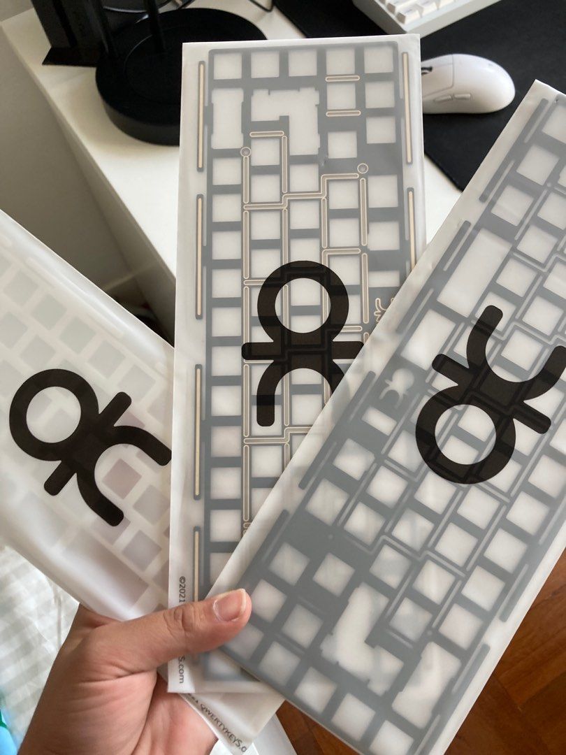 QK65 Custom Mechanical Keyboard kit with owlstabs and switches of your ...