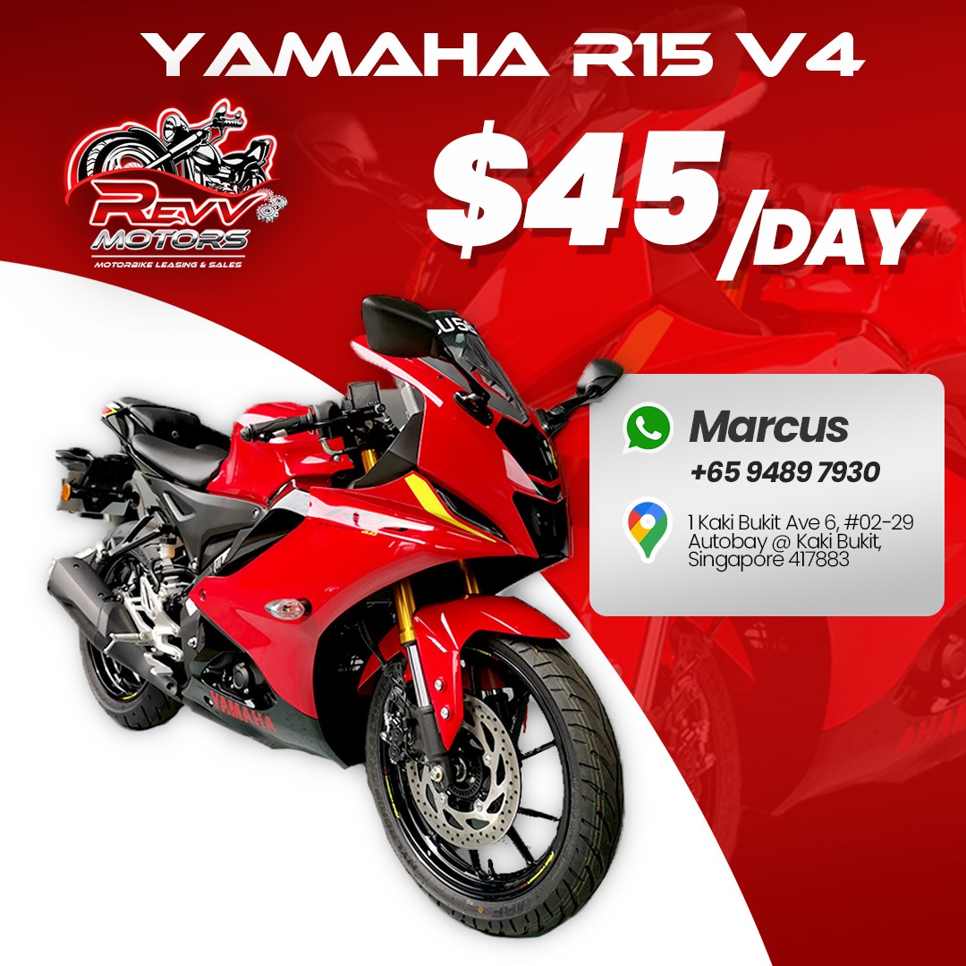 R15 V4 YAMAHA Motor Sport Bike Rental, Motorcycles, Motorcycle Rental ...