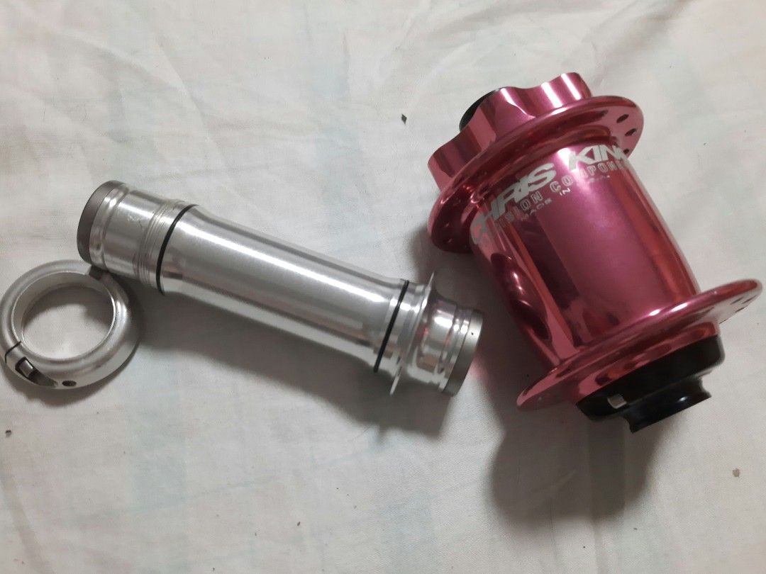 Rare Chris King Front ISO MTB LD hub Thru' Axle., Sports Equipment ...