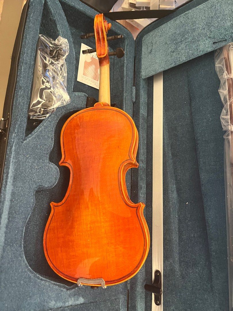 Rare one piece back 1/8 violin, Hobbies & Toys, Music & Media, Musical ...