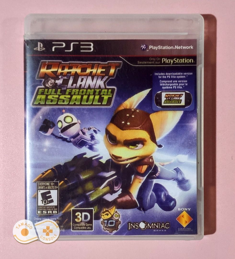 Ratchet & Clank Full Frontal Assault - [PS3 Game] [ENGLISH Language], Video Gaming, Video Games ...