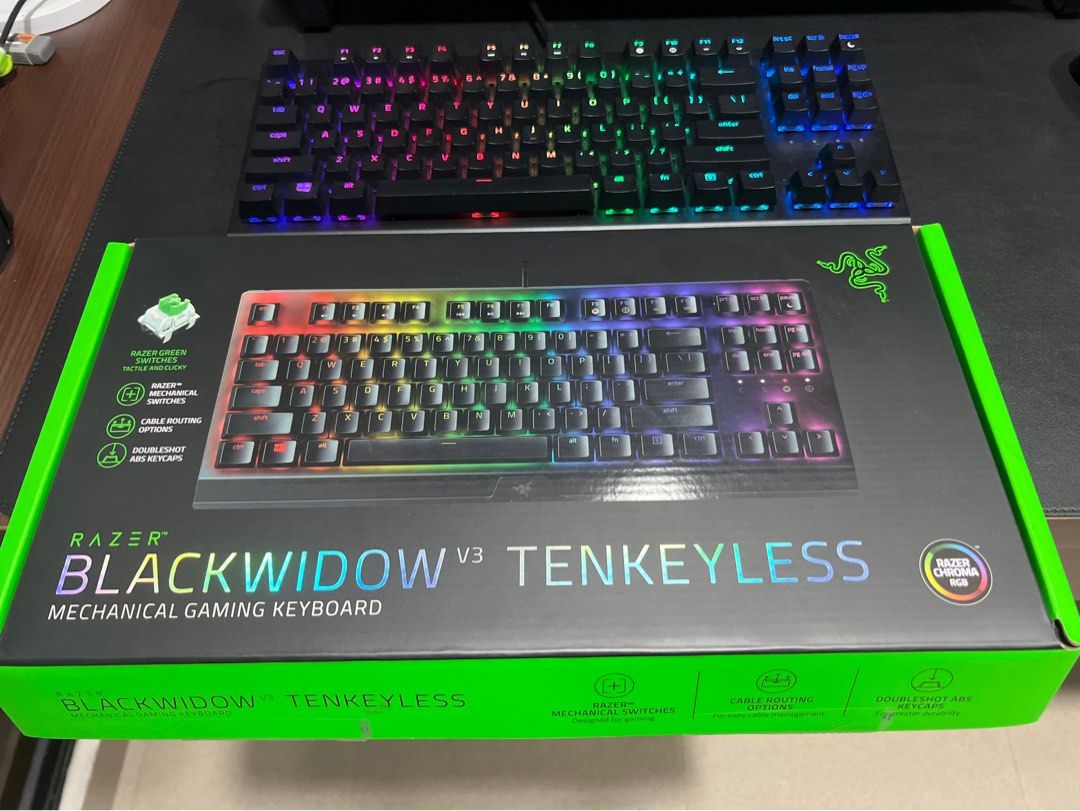 Razor Black Widow V3 TKL, Computers & Tech, Parts & Accessories ...