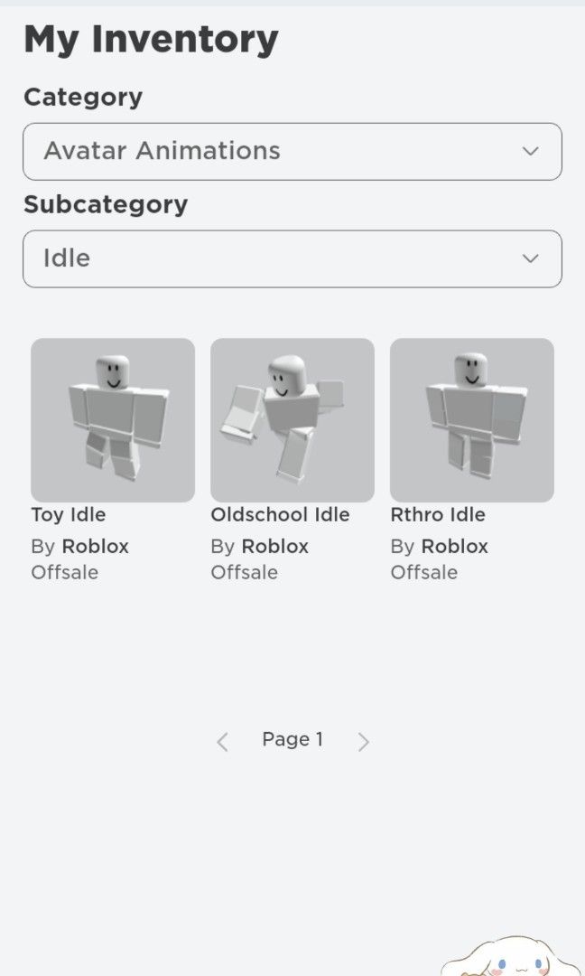 Roblox Account, Announcements on Carousell