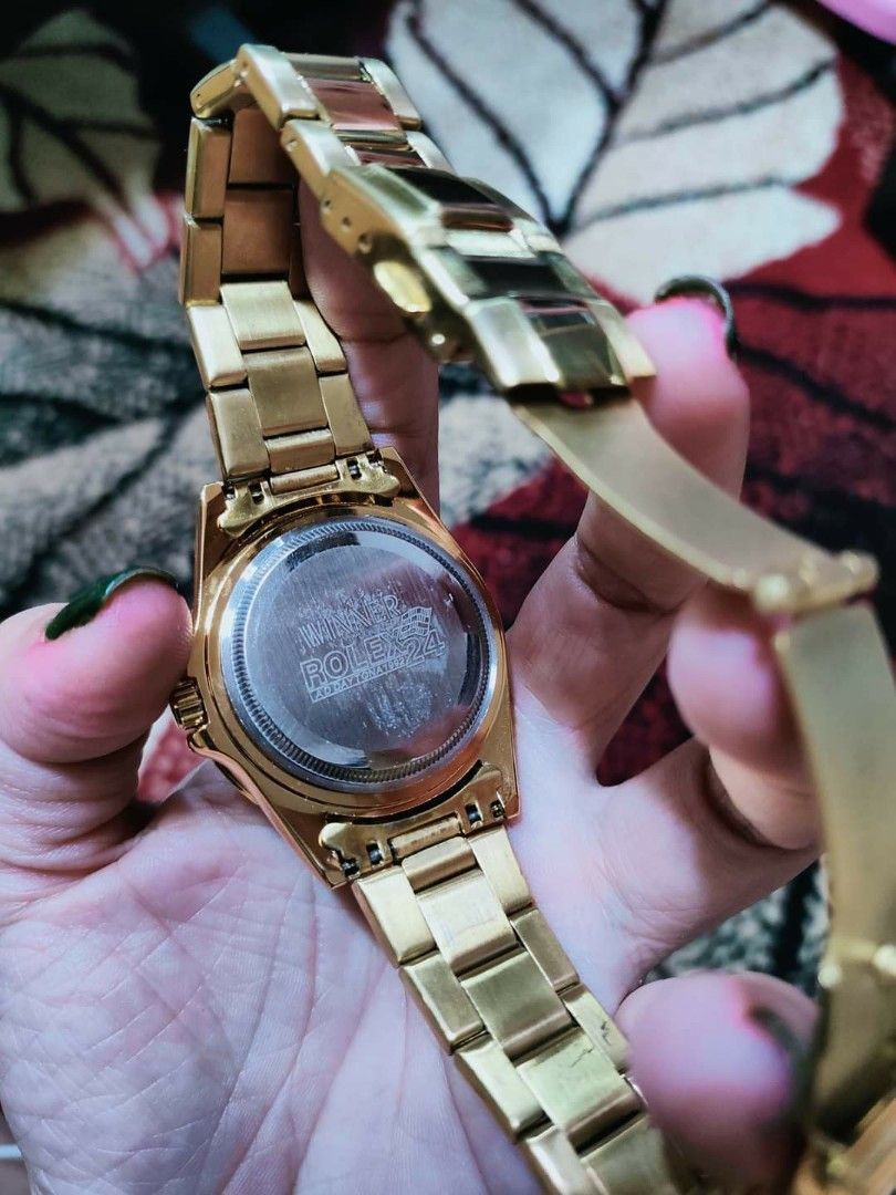 Rolex quartz Japan movement, Men's Fashion, Watches & Accessories ...