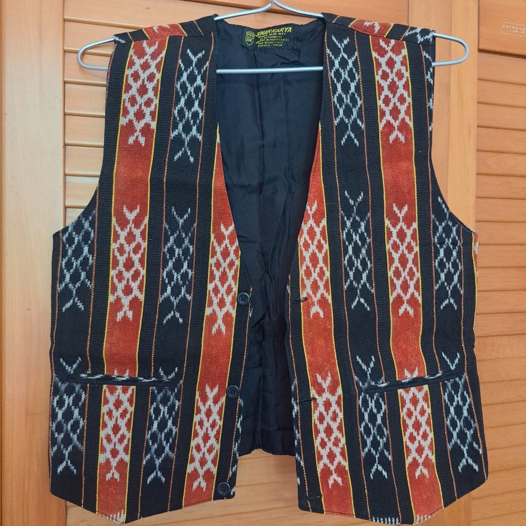 Rompi TENUN IKAT asli vest timor budaya culture nusa tenggara unik ...