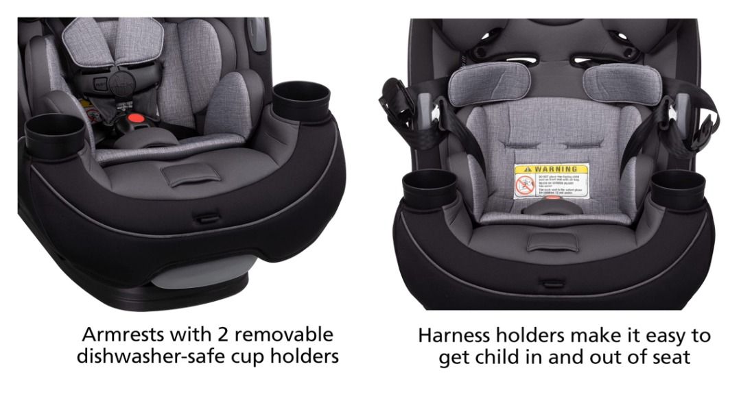 Safety 1st Grow and Go All-in-One Convertible Car Seat 5-100 pounds ...