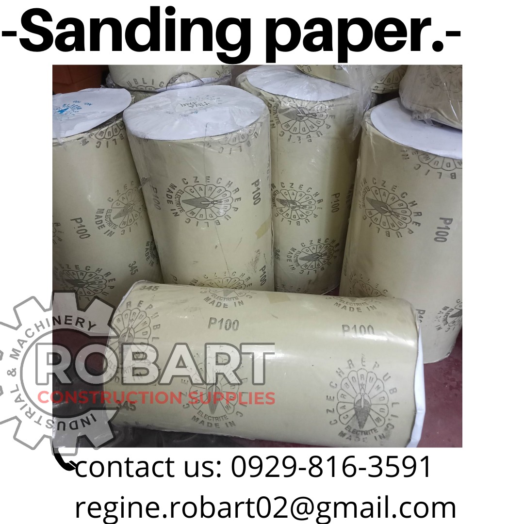 -Sanding paper.-, Commercial & Industrial, Construction Tools ...