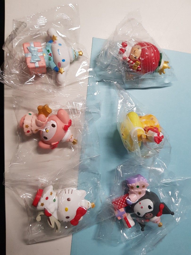 Sanrio Mini Figurines, Hobbies & Toys, Toys & Games on Carousell