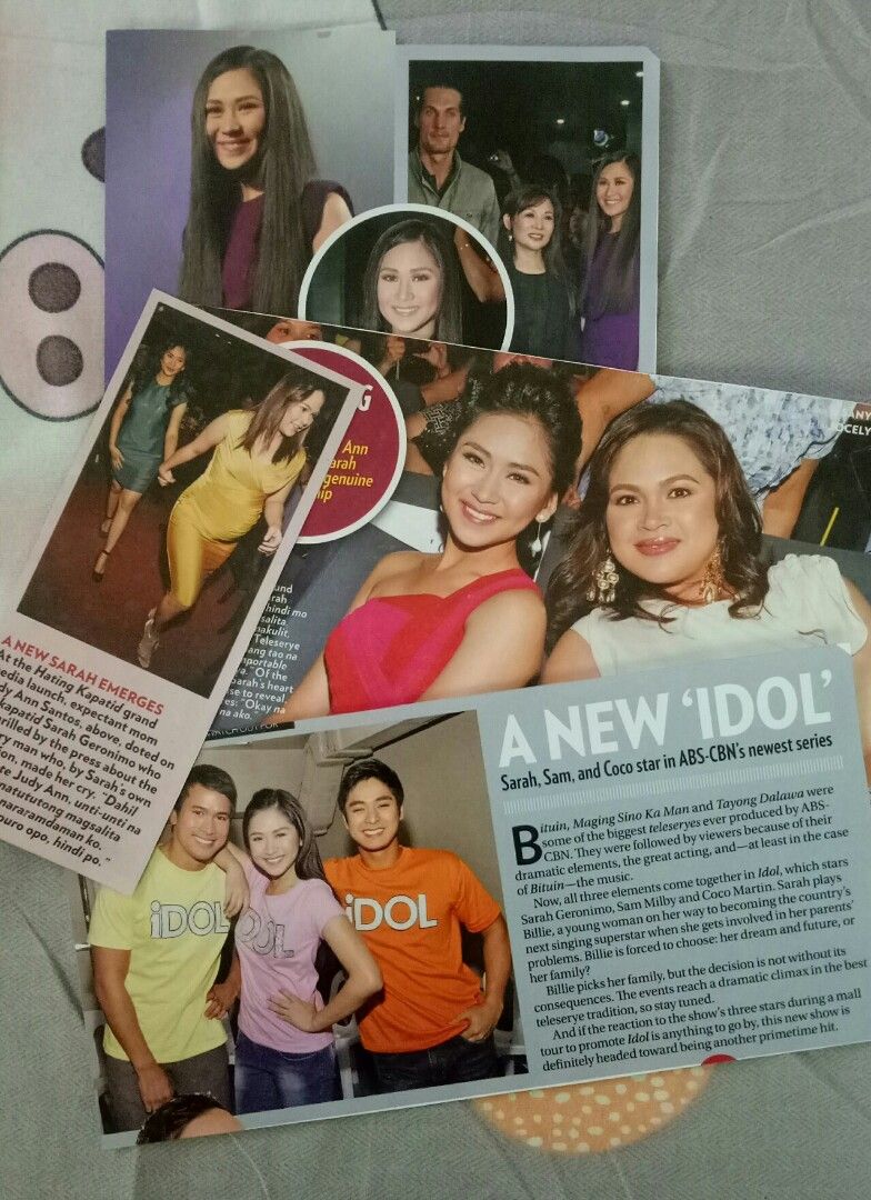 Sarah Geronimo Magazine Clippings, Hobbies & Toys, Books & Magazines ...