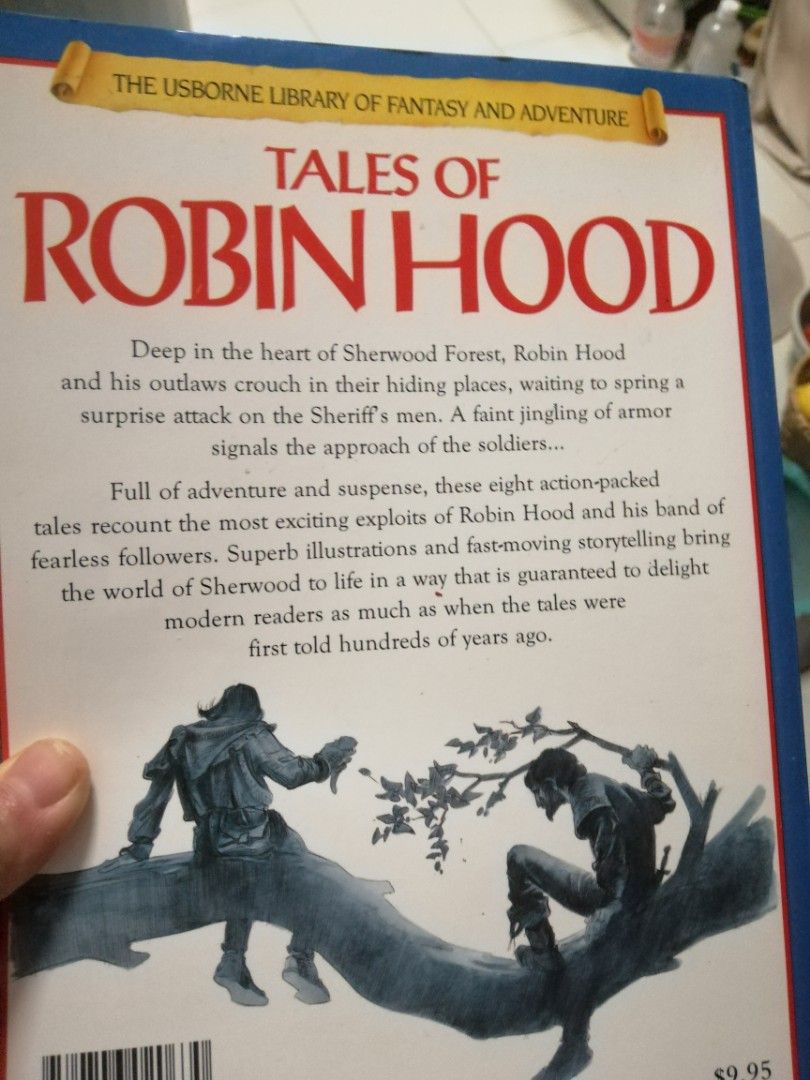 School story book Robin Hood by usborne, Babies & Kids, Babies & Kids ...