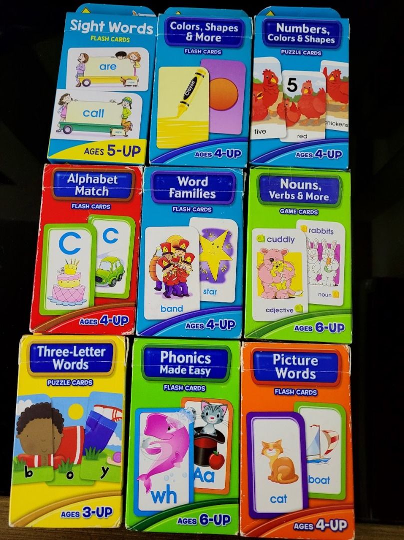School Zone Flash Cards, 興趣及遊戲, 書本 & 文具, 小朋友書 - Carousell