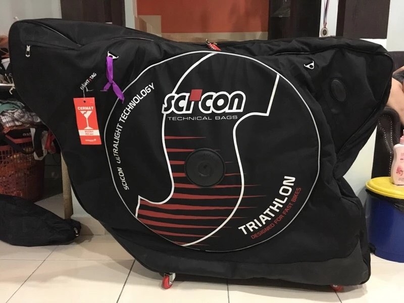 Scicon Aerocomfort Triathlon Bike Bag, Sports Equipment, Other Sports Equipment and Supplies on ...