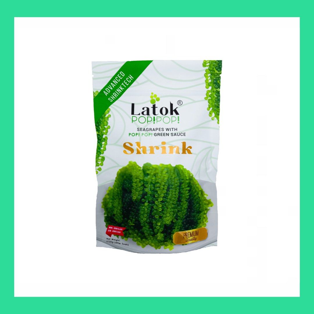 Sea Grapes / Umibudo / Green Caviar / Ulam Latok / Arosep (Green ...