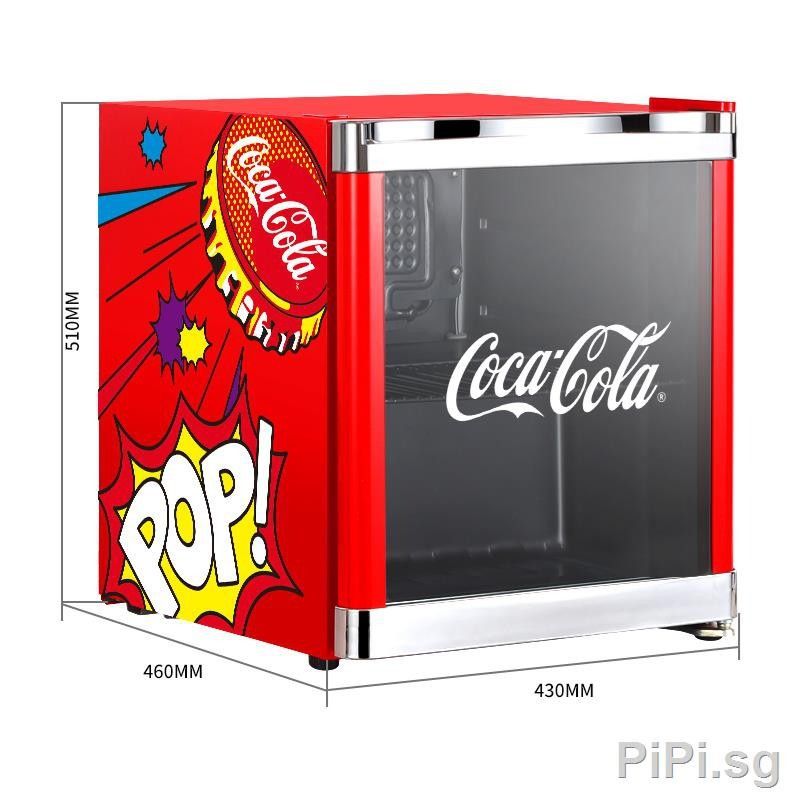SEALED 60L MINI BAR FRIDGE COKE DESIGN DRINK CHILLER REFRIGERATOR, TV ...