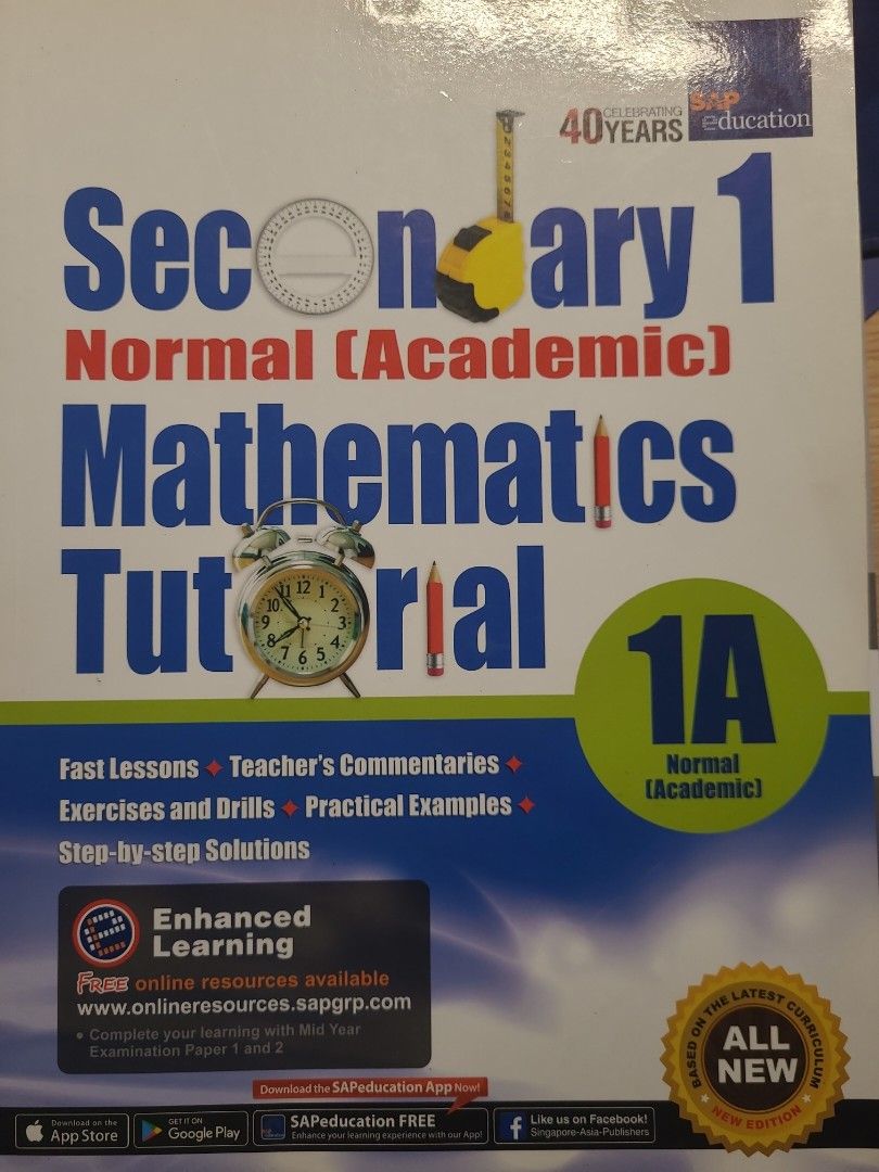 Sec 1 NA Math Assessment book, Hobbies & Toys, Books & Magazines, Assessment Books on Carousell