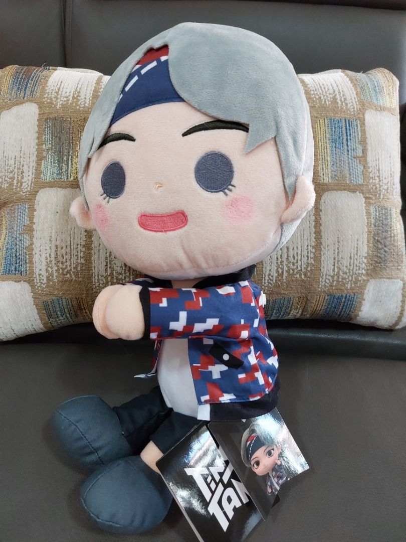 SEGA TinyTan BTS - Plush Toy (Suga, j-hope & V), Hobbies & Toys, Collectibles & Memorabilia, K ...