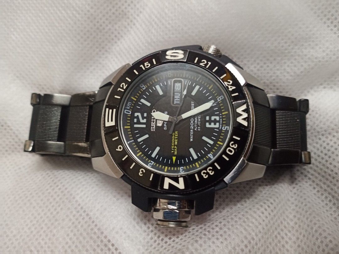 Seiko map meter automatic, Men's Fashion, Watches & Accessories ...