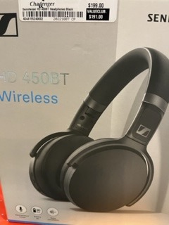 Sennheiser headset - HD 450BT with ANC, Audio, Headphones & Headsets on Carousell