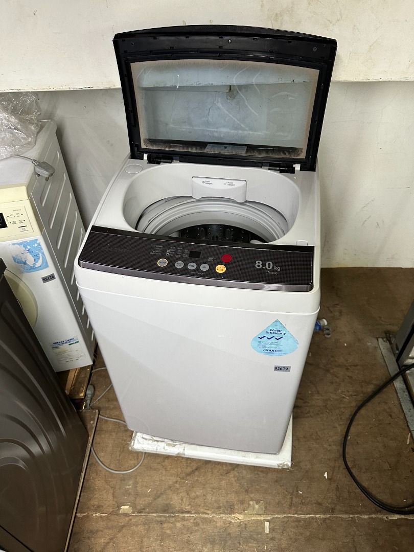 SHARP 8KG Top-Load Washing Machine ESX805 (92679), TV & Home Appliances ...