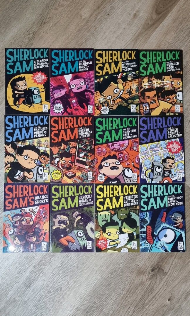 Sherlock Sam series, Hobbies & Toys, Books & Magazines, Children's ...