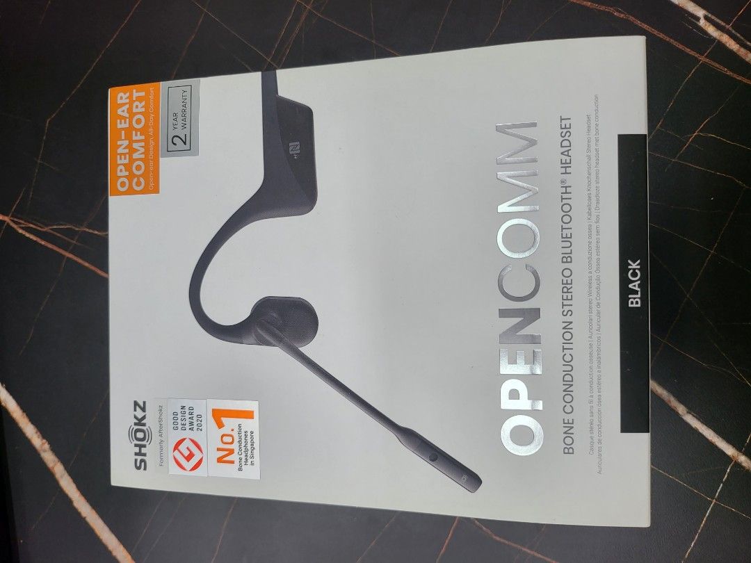 Shokz opencomm, Audio, Headphones & Headsets on Carousell