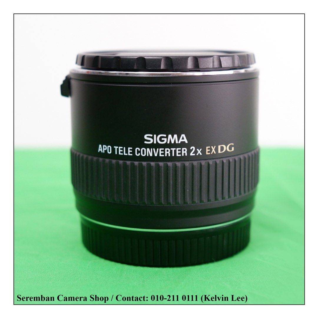 Sigma x2 tele converter, Photography, Photography Accessories, Other ...